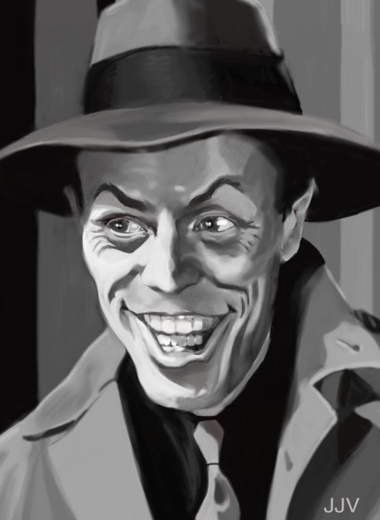Caricature:Richard Widmark as a psychopath killer in »Kiss of death ...
