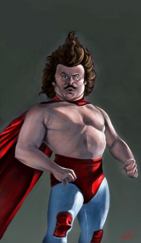 nacho libre cartoon