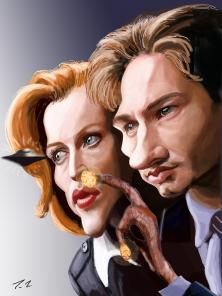 Caricature Contest: The X-Files