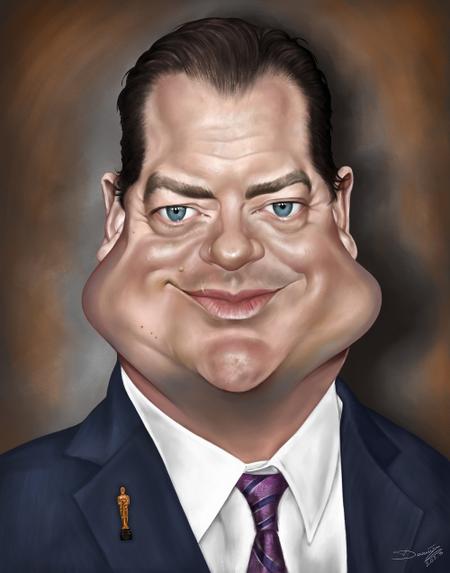 Caricature Contest: Brendan Fraser