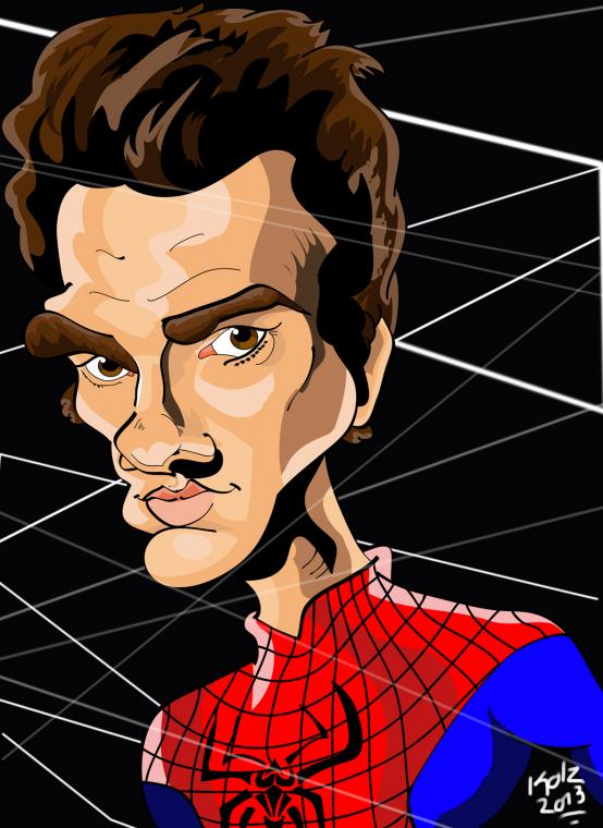 Caricature:andrew garfield as the amazing spider-man, all comments and ...