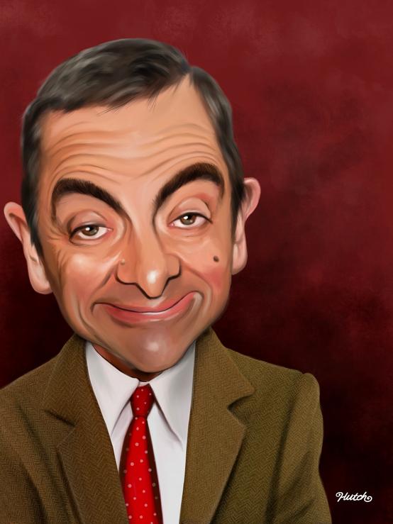 Caricature:Rowan Atkinson